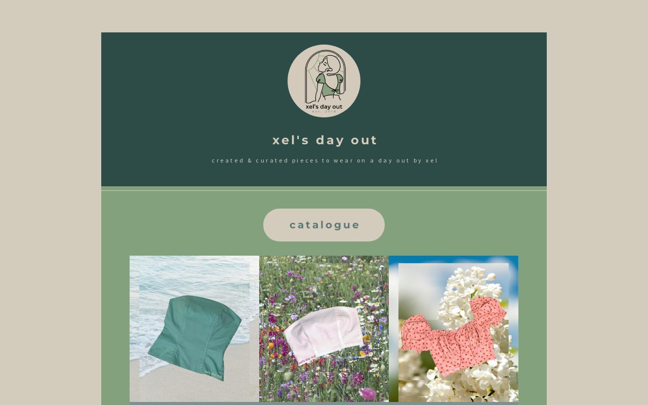 Xel's Day Out Pre-Order Catalogue